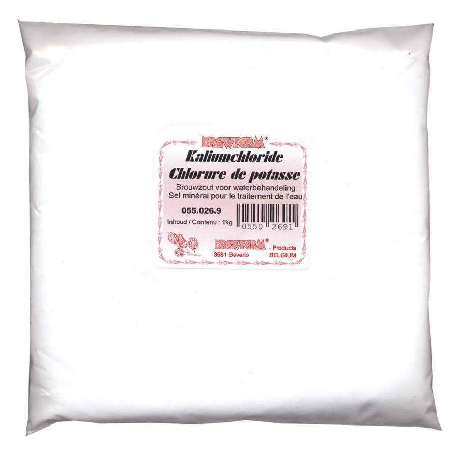 Kaliumchlorid 1Kg | Sevibräu Bierbrauzubehör Online-Shop