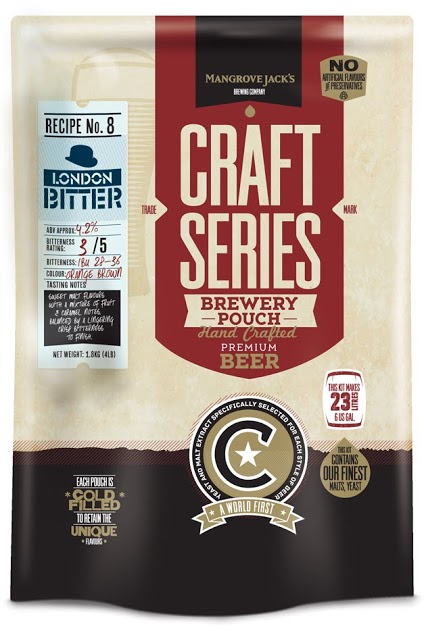 London Bitter Pouch 1.8kg (Mangrove Jack`s Craft Series) | Sevibräu ...